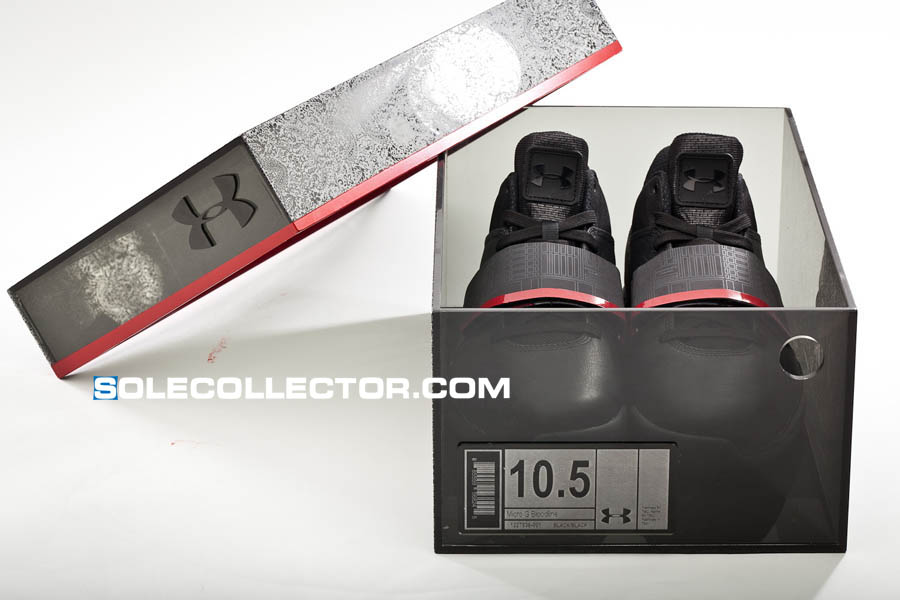 Under Armour Micro G Bloodline Black/Red Prize for 106 & Park | Complex