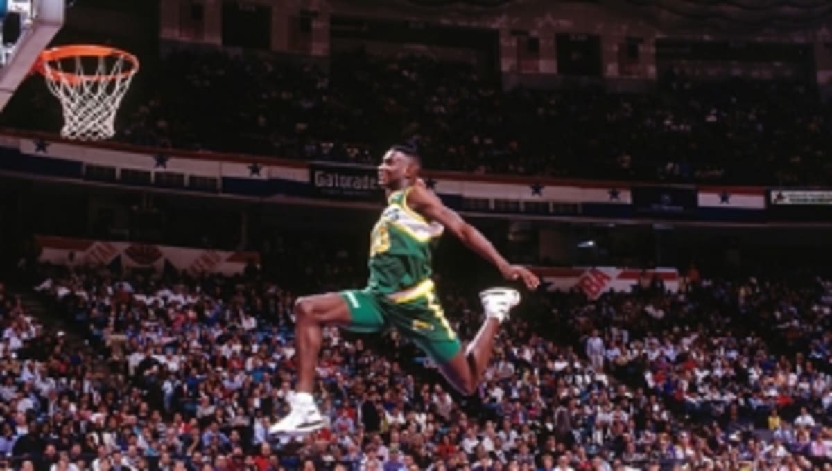 Shawn Kemps Slam Dunk Contest Sneaker History Sole Collector