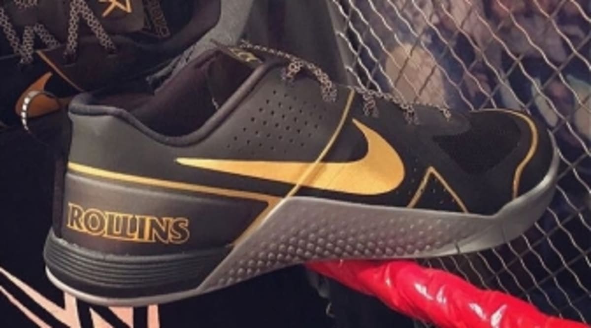 WWE Champion Seth Rollins Has His Own Custom Nike Sneakers | Sole Collector WWE Champion Seth Rollins Has His Own Custom Nike Sneakers | Sole Collector