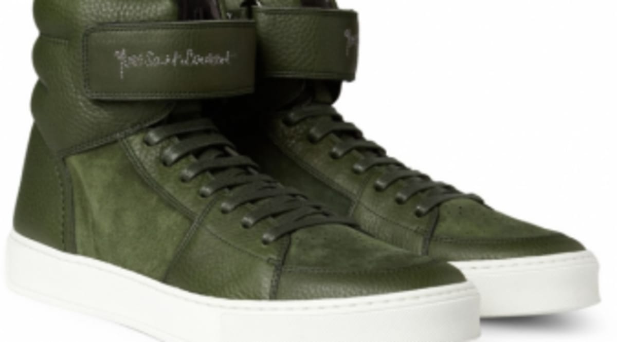 Yves Saint Laurent Sneakers in Leather and Suede | Sole Collector