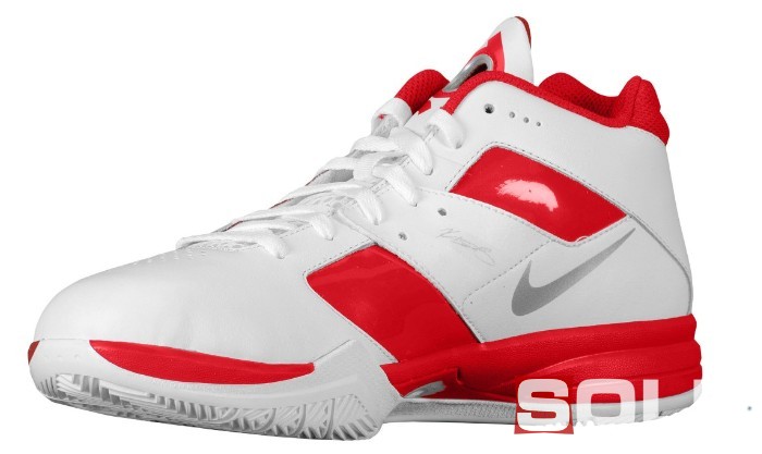 Nike Zoom KD III - White/White-Varsity Red-Metallic Silver | Complex
