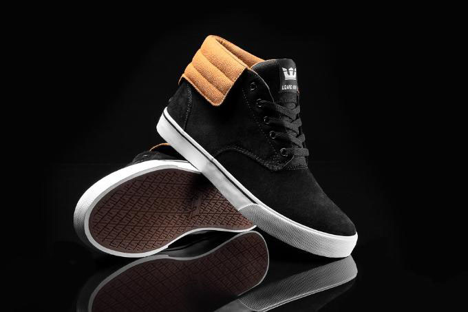 Supra Passion - Black & Grey Suede | Complex
