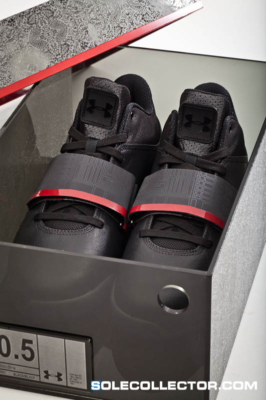 Under Armour Micro G Bloodline Black/Red Prize for 106 & Park | Complex