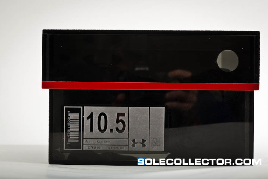 Under Armour Micro G Bloodline Black/Red Prize for 106 & Park | Complex