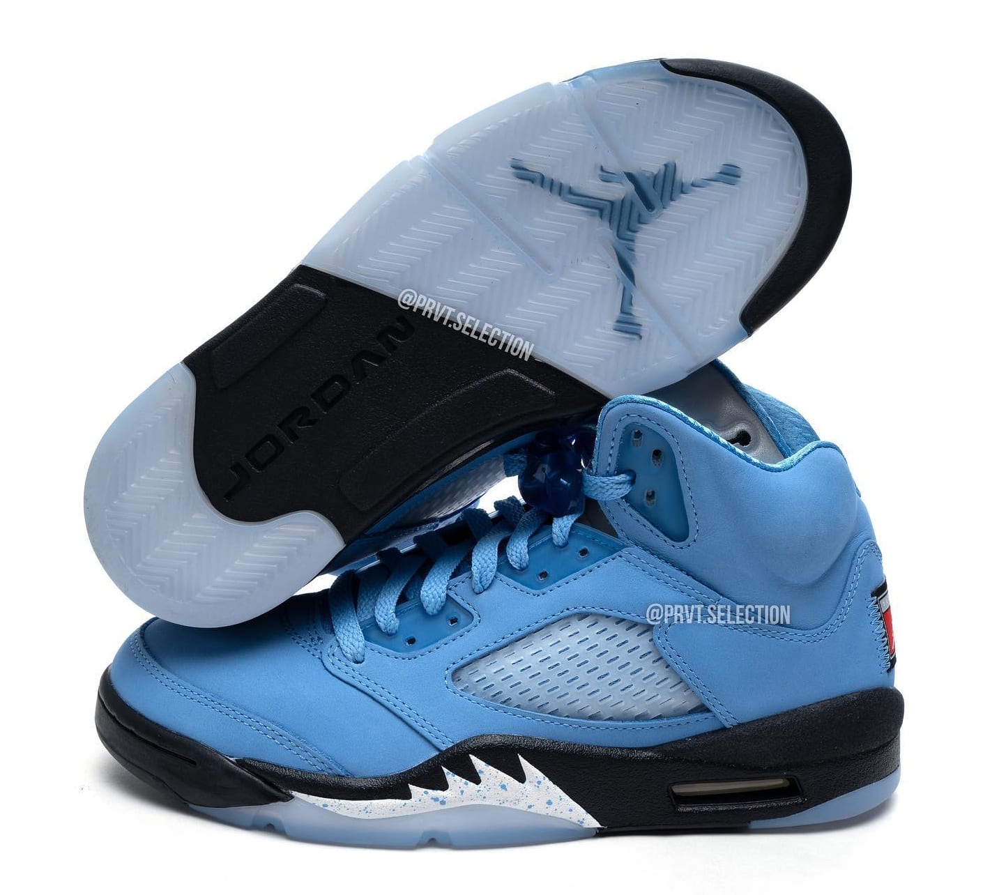 Detailed Look at the 'UNC' Air Jordan 5 A tribute to Michael Jordan's ...