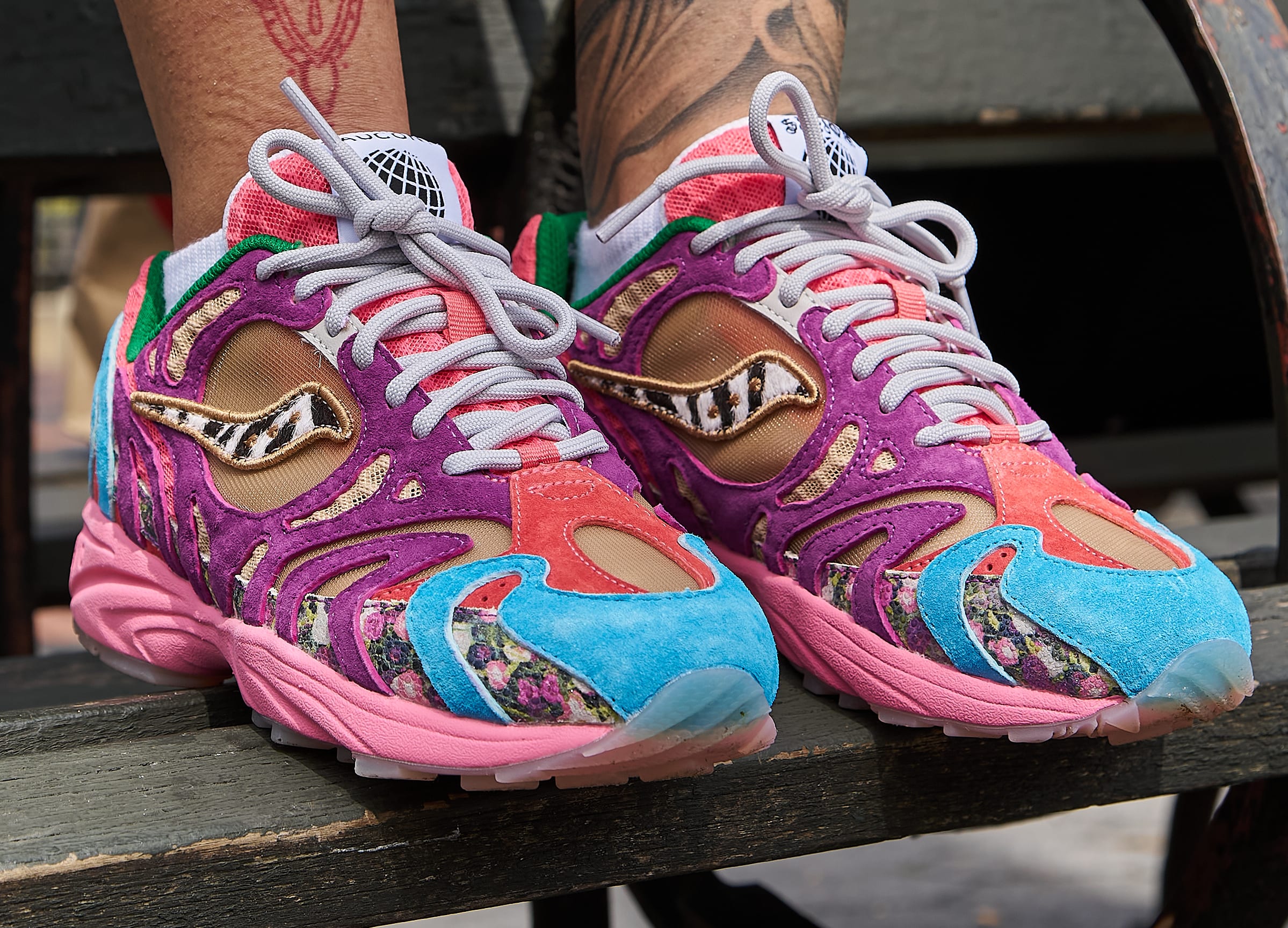 Jae Tips x Saucony Grid Azura 2000 Collab Release Date | Sole Collector