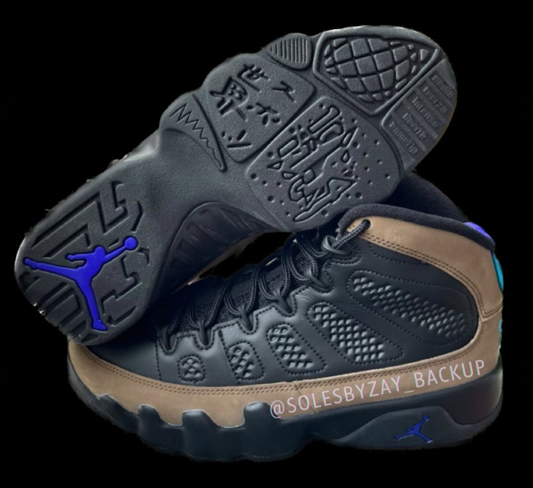 First Look at the 'Light Olive Concord' Air Jordan 9 The original ...