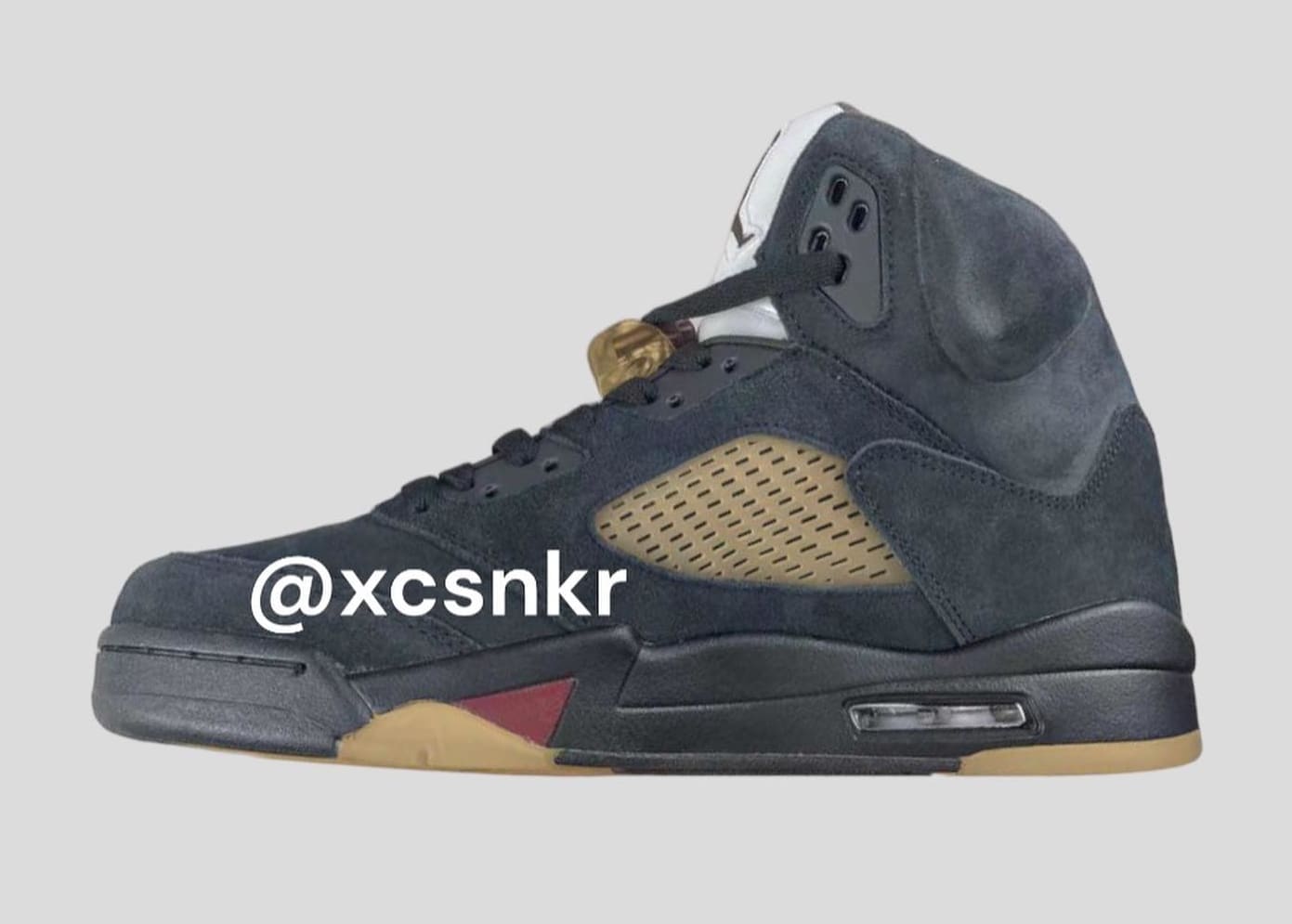 Closer Look at the A Ma Maniere x Air Jordan 5 One of two colorway ...